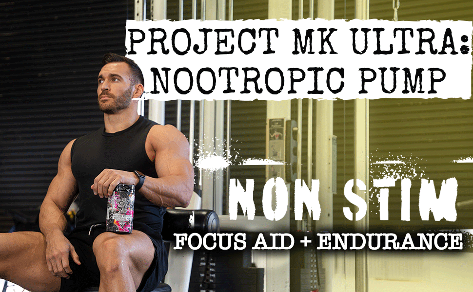 Project MK Ultra: Liquid Non-Stim Nootropic Preworkout
