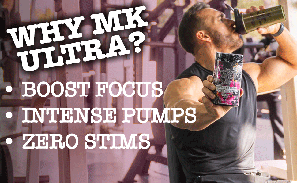 Project MK Ultra: Liquid Non-Stim Nootropic Preworkout