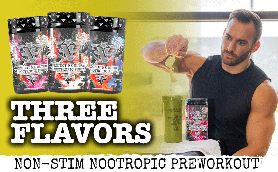 Project MK Ultra: Liquid Non-Stim Nootropic Preworkout