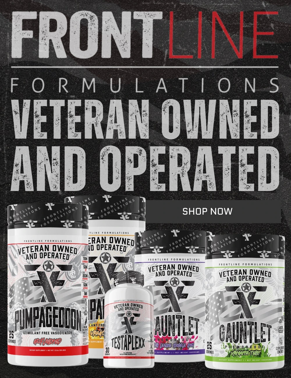 Front Line Formulations | Science Based Supplements & Formulas