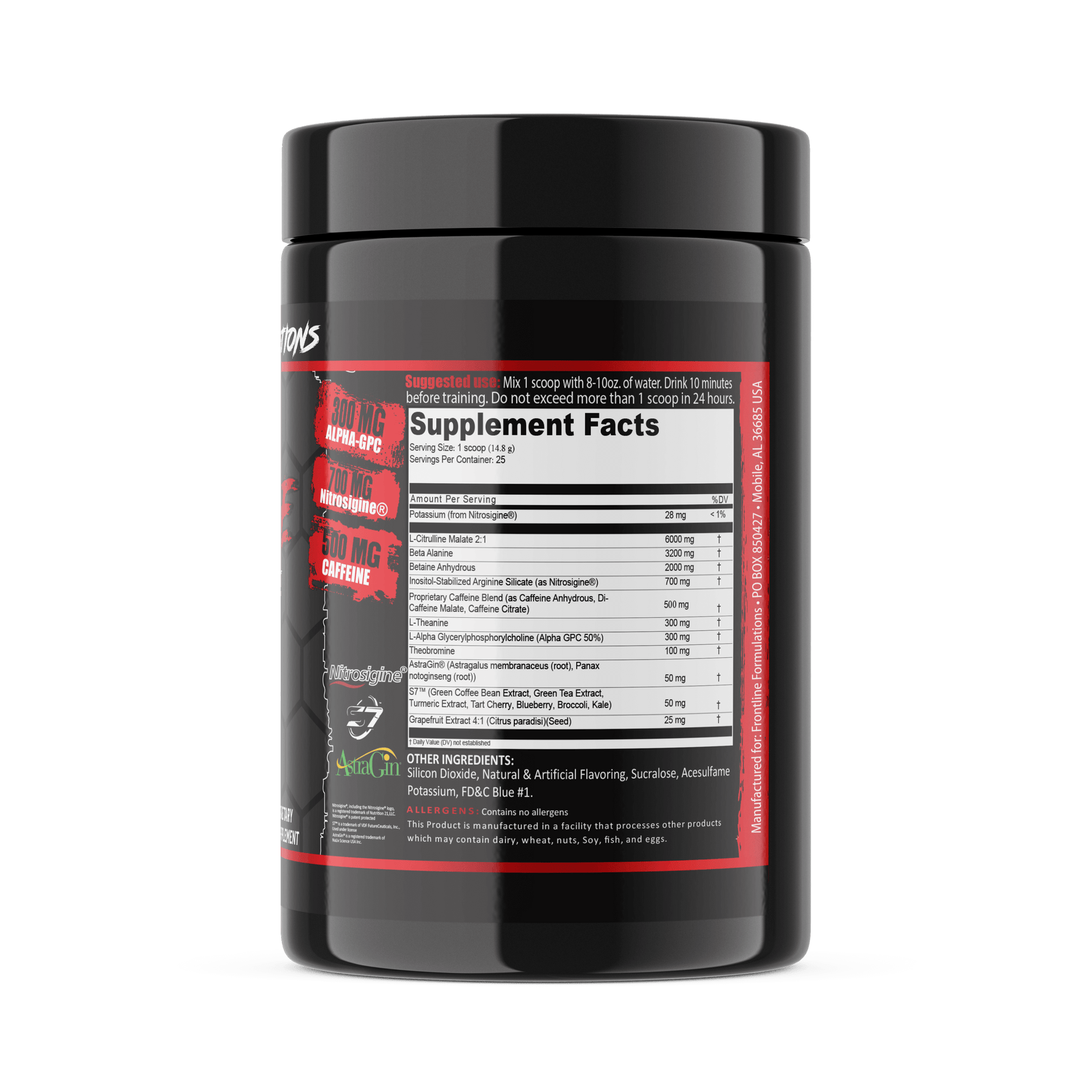 Crucible Extreme Pre-Workout - Clinically Dosed